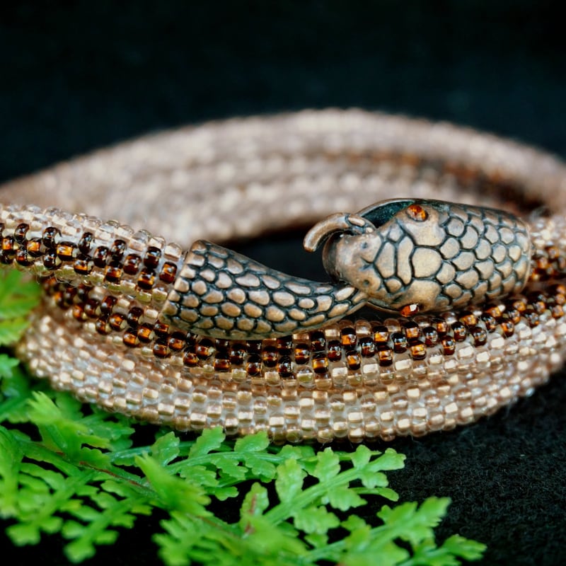 Snake Necklace - Etsy