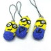 Keychain Minions / Despicable Me / Handmade Beaded / Accessory for Bag ...