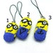 Keychain Minions / Despicable Me / Handmade Beaded / Accessory for Bag ...