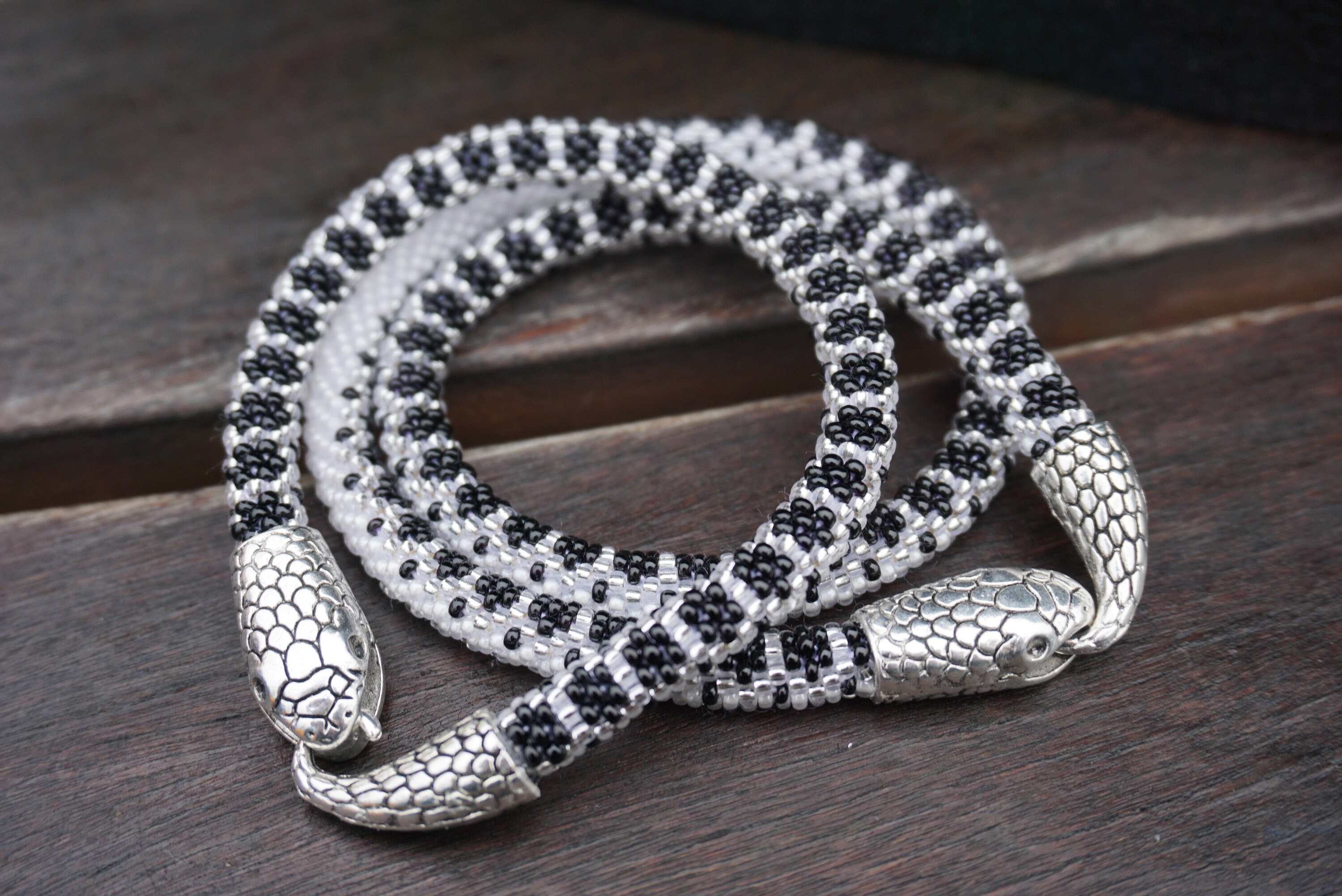 Snake Necklace - Snake Choker - Etsy