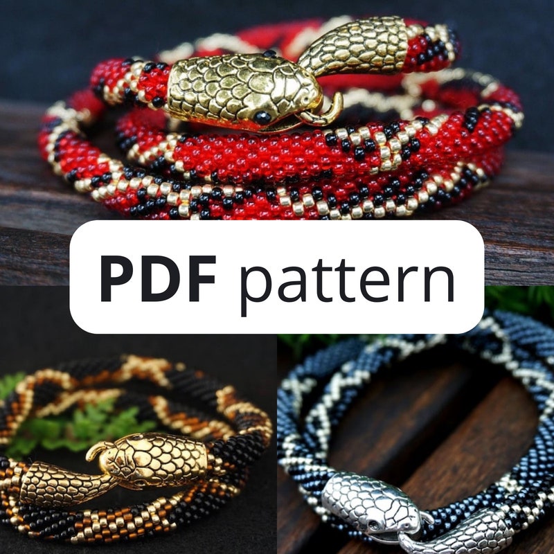 Beaded Snake Patterns - Etsy