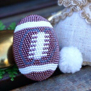 Sports Easter Egg Football / Easter Egg Decor Football / Easter Basket ...