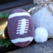 Sports Easter Egg Football / Easter Egg Decor Football / Easter Basket ...