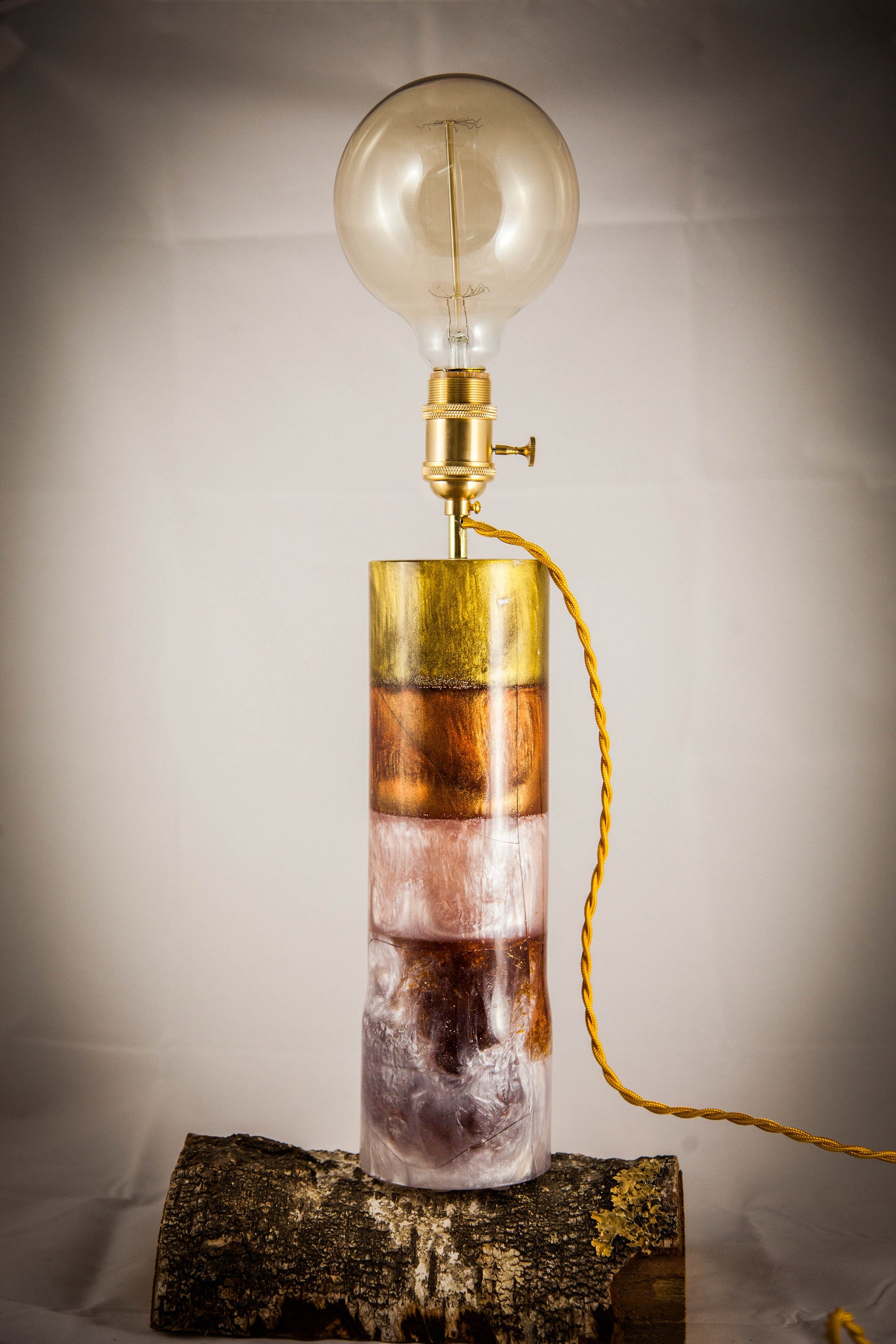 Design Resin Lamp and Filament Lamp Type EDISON - Etsy