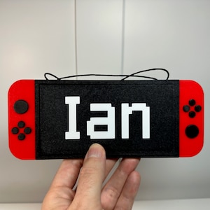 Personalized Gamer Name Sign for Door, Wall or Shelf (8in X 3in ...