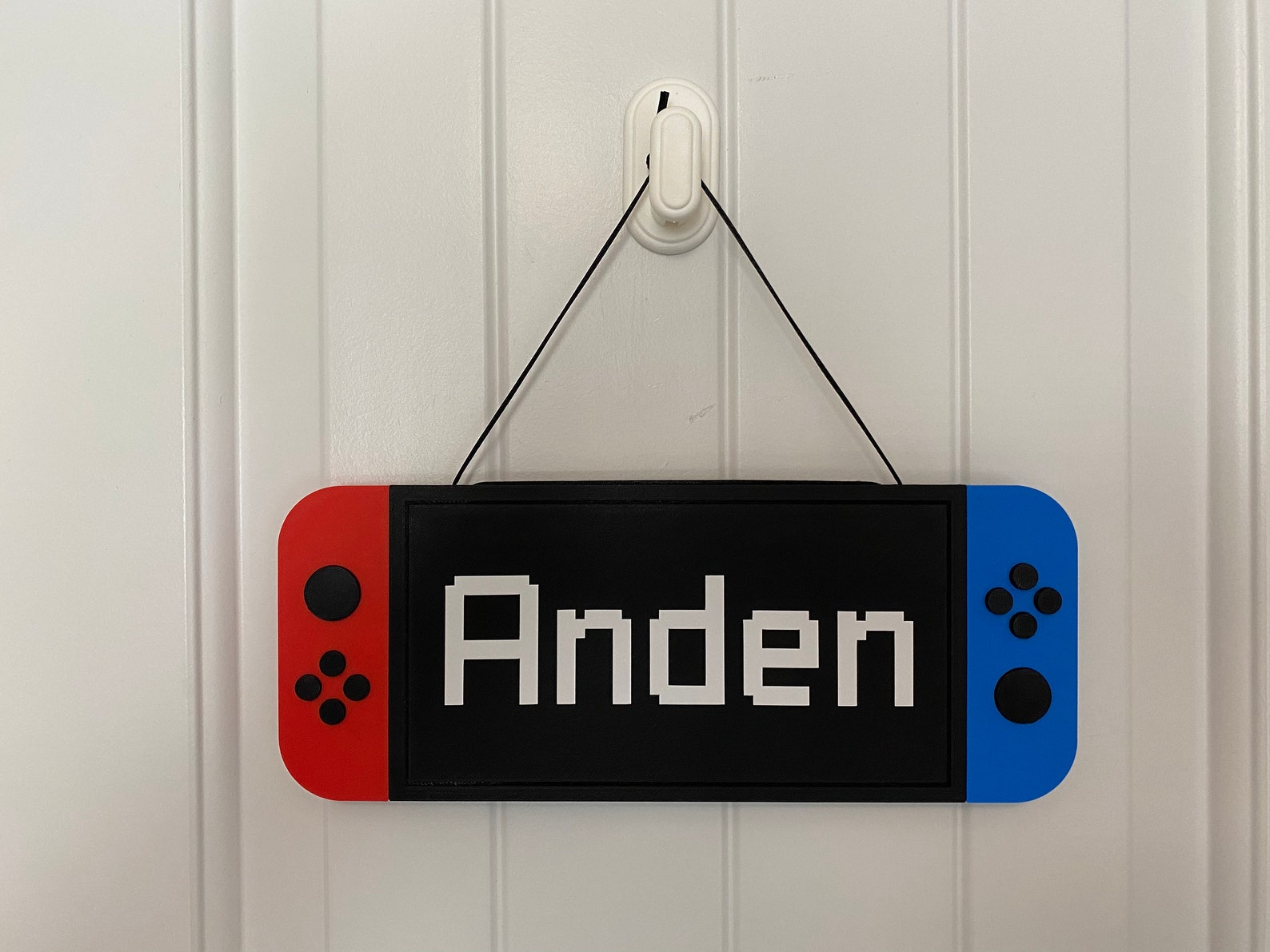 Custom Gamer Sign 10x4in Game Room Decor Gift for Kids Video Game Desk ...