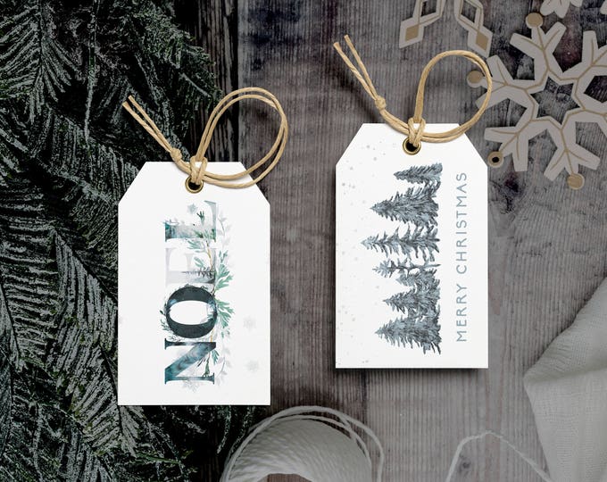 Printable Gift Tags, Noel Gift Tags, Christmas Gift Tag, Gift Tag ...