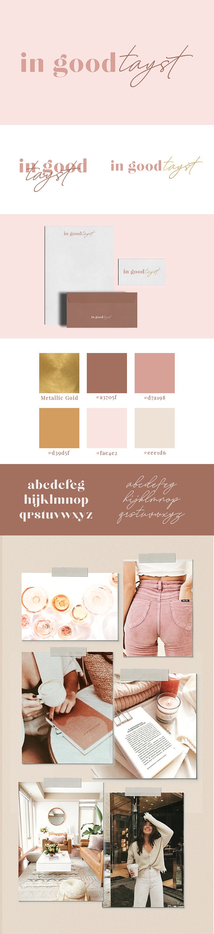 Deluxe Branding Kit Website Branding Kit Brand Identity - Etsy
