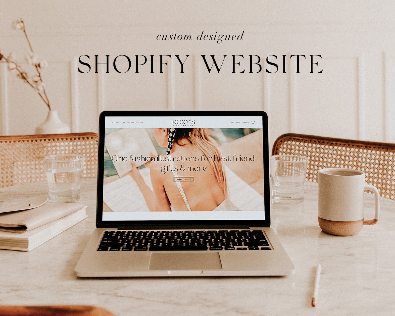 SHOPIFY Custom Website Design Web Design Ecommerce Website Design ...