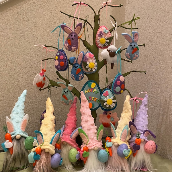 Spring Gnome Decor - Etsy