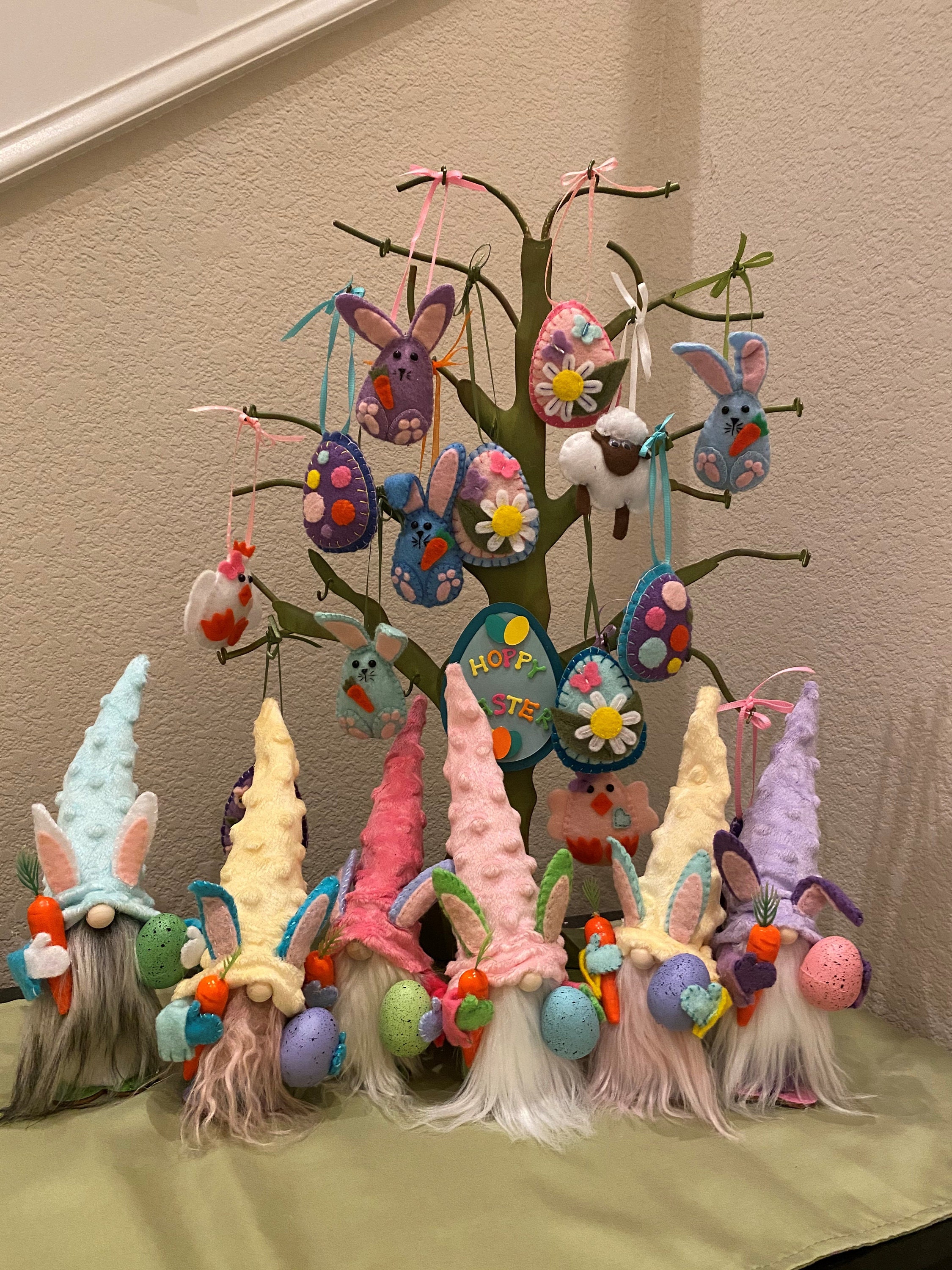 Easter Gnome Gnome Easter Decor Bunny Gnomes Spring Gnome | Etsy