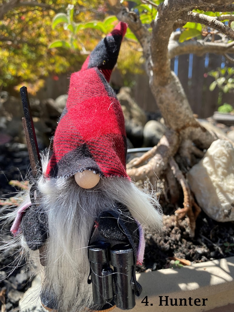 Tier Tray Outdoor Sportsmen Gnomes Hunting Gnome Archery - Etsy