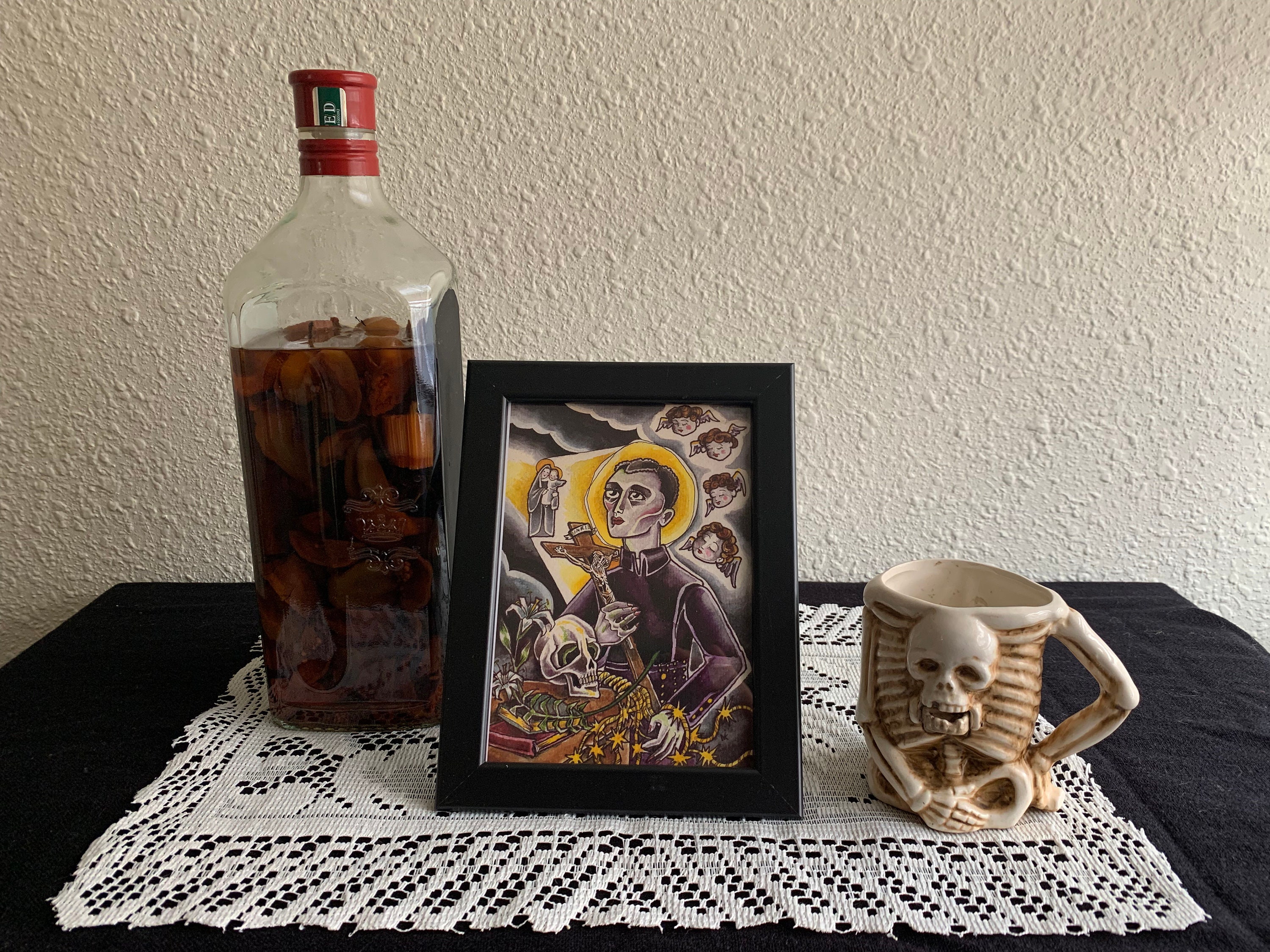 Papa Gede Guede Baron Samedi Bawon Samdi Saint Gerard Majella Framed ...