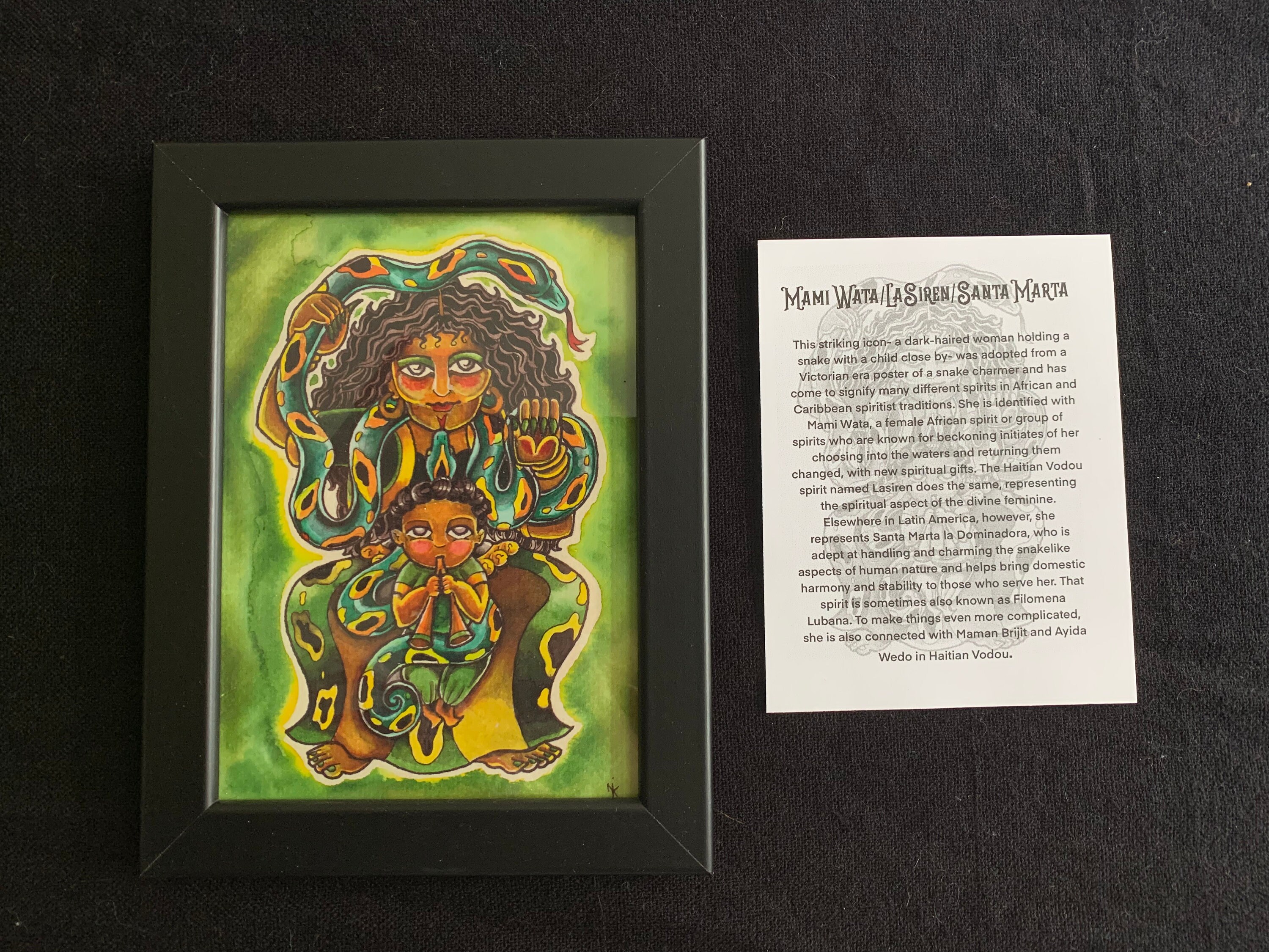 Mami Wata Lasiren Lasirenn Santa Marta Dominadora Filomena Lubana Maman ...