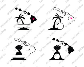 Hawaii clipart | Etsy