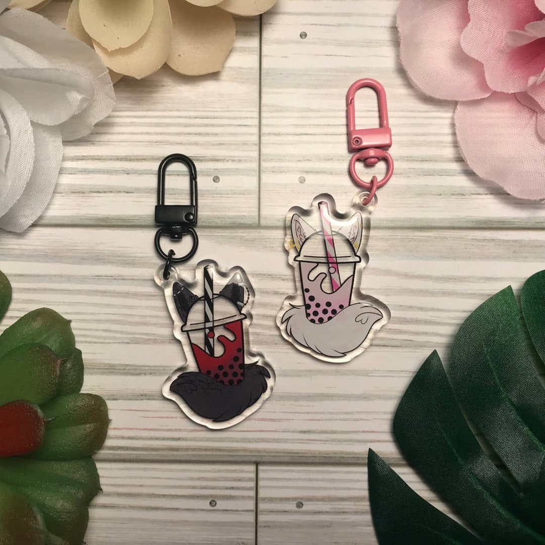 Furry Boba Charms - Etsy