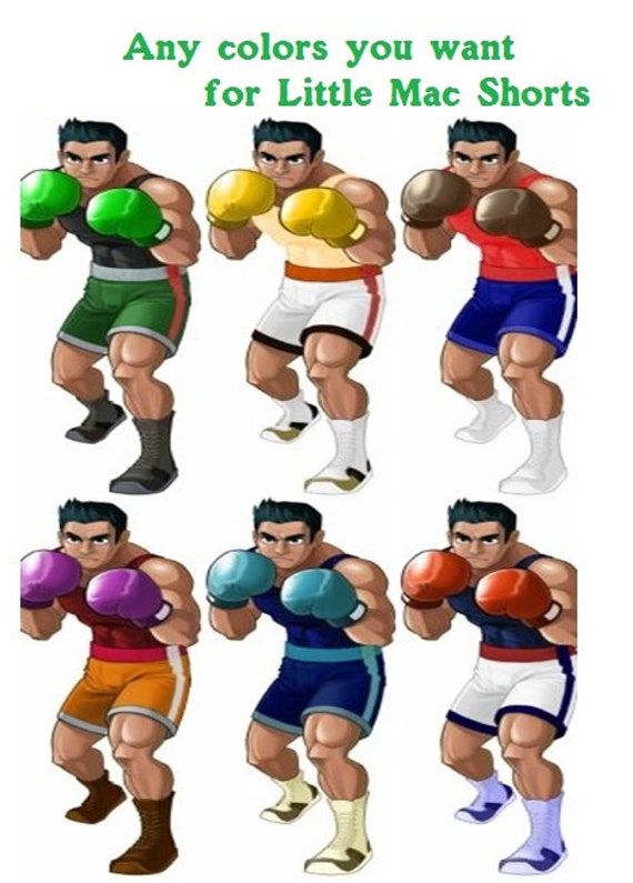 Little Mac Costume Blue Costume Little Mac Mod For Super Smash Bros.