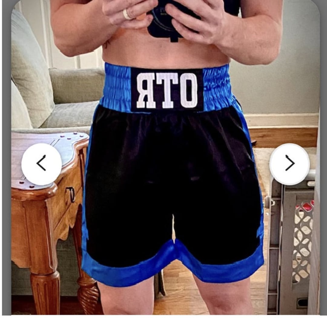 K16-CUSTOM Made and PERSONALIZED Silk Satin Boxing Shorts Boxing Trunks ...