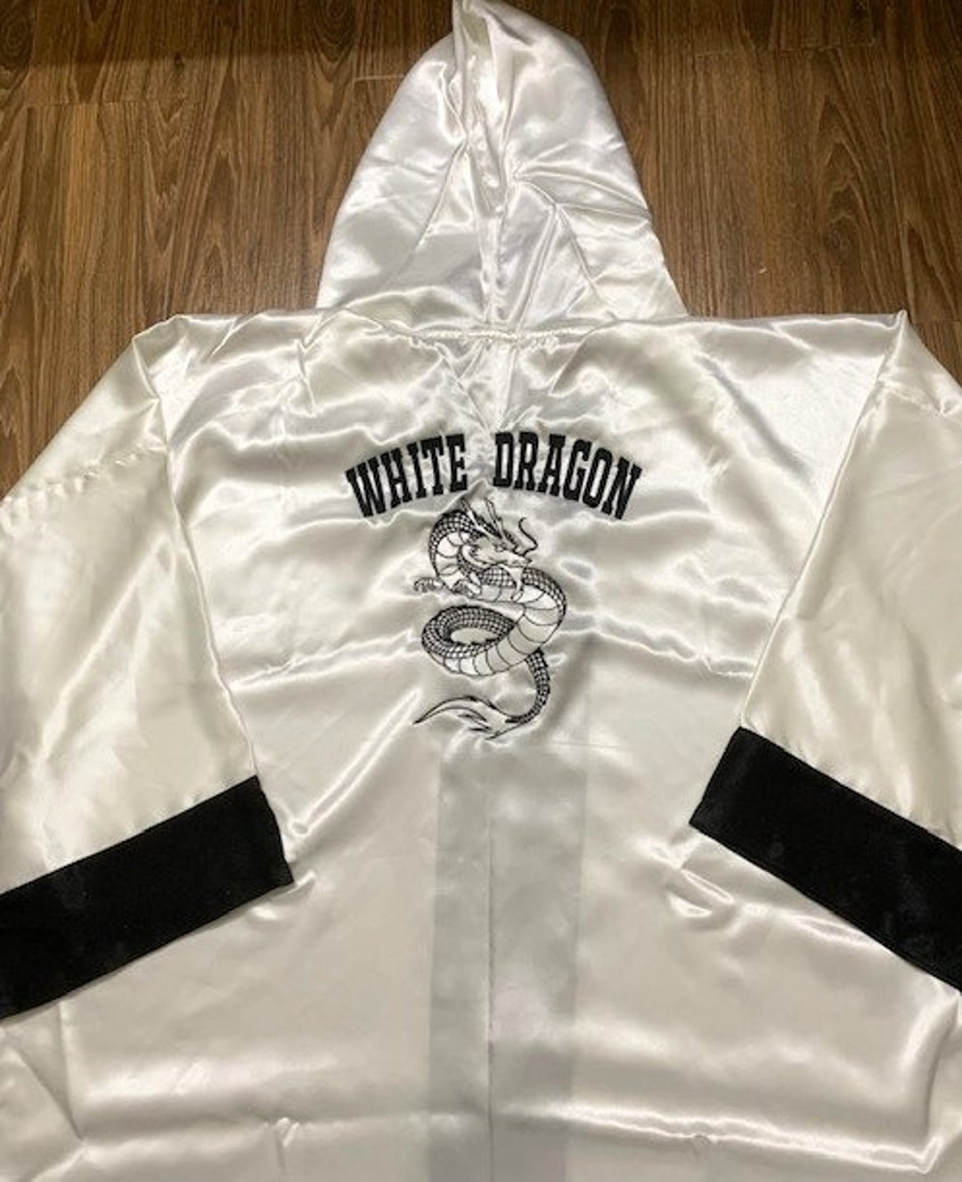 Silk Satin Adults Boxing Robes- Custom Made Boxing Robes-dragon ...