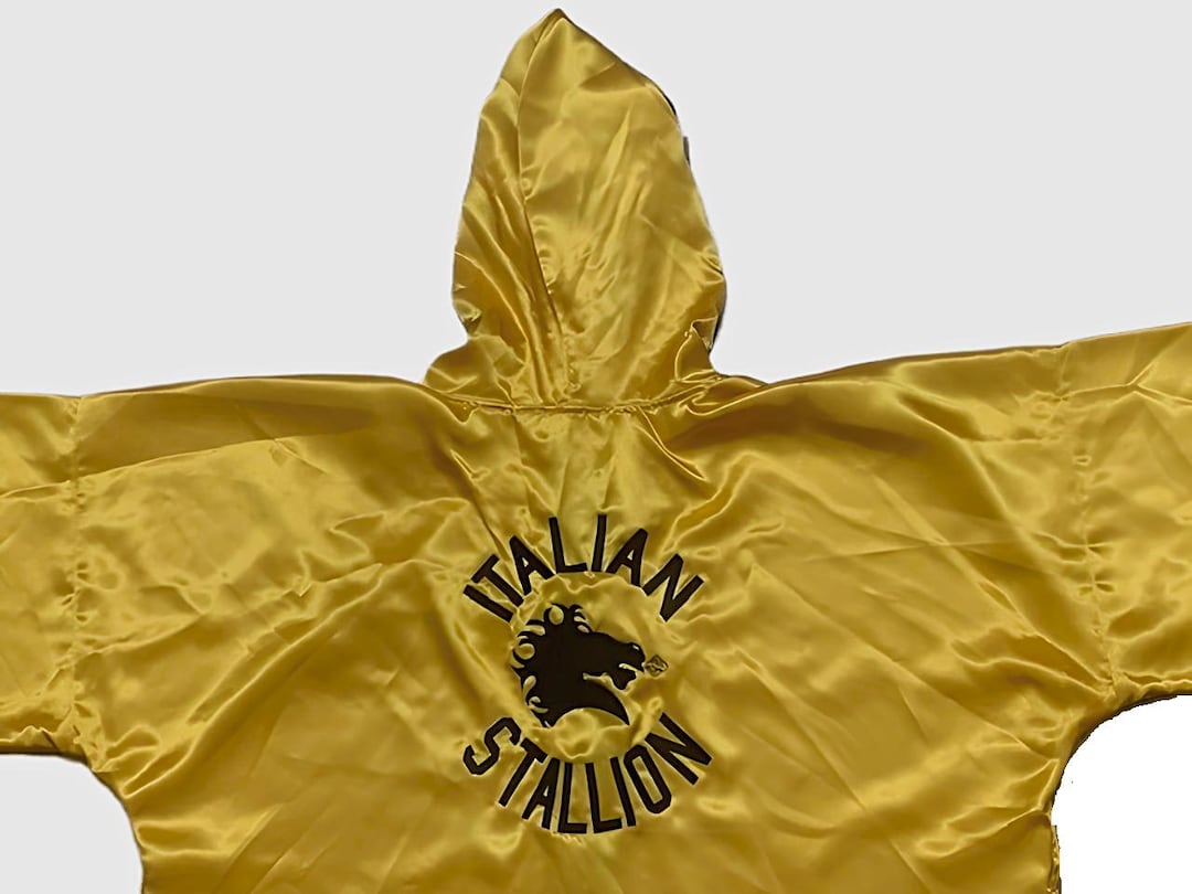 Personalized Boxing Robe for Adults, Customized Satin Men Boxing Robe ...