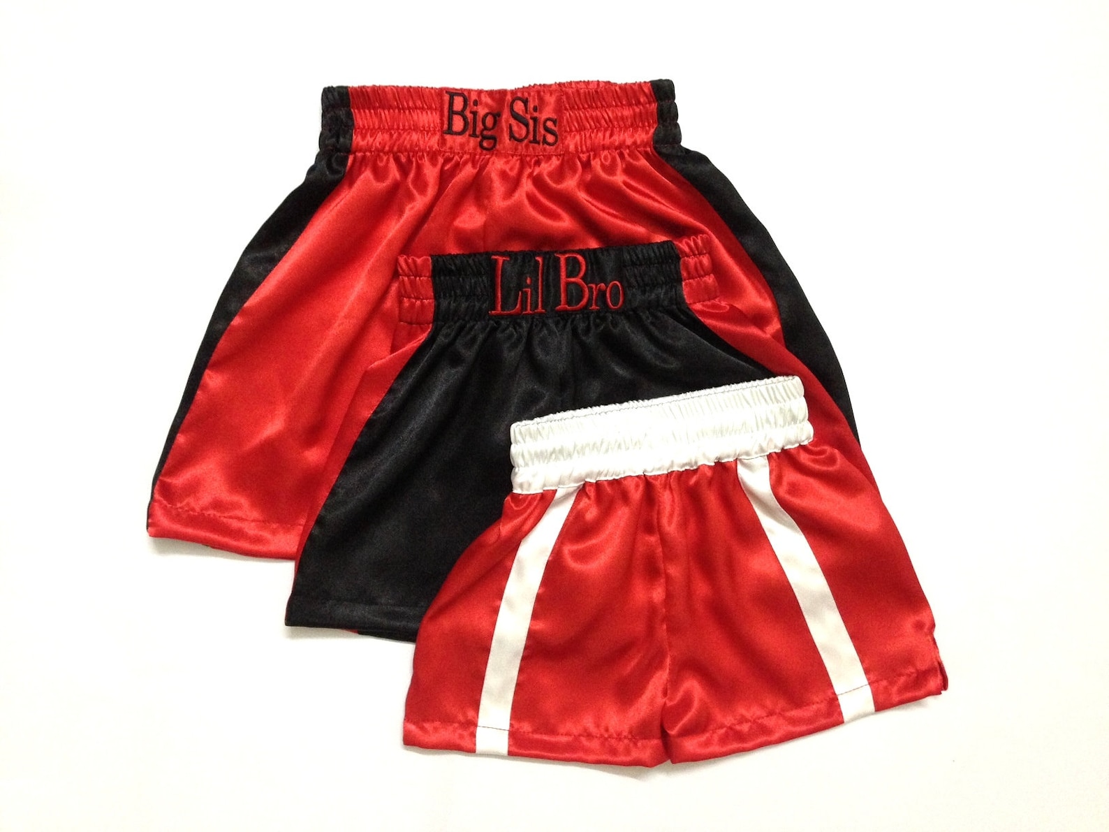 K3-CUSTOM Made and PERSONALIZED Satin Boxing Shorts Boxing | Etsy