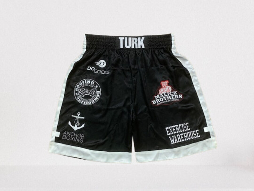 K15-CUSTOM Made and Personalized Silk Satin Boxing Shorts Boxing Trunks ...