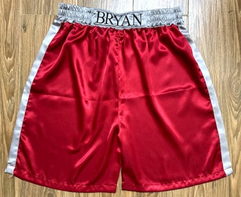 K3-CUSTOM Made and PERSONALIZED Satin Boxing Shorts Boxing - Etsy