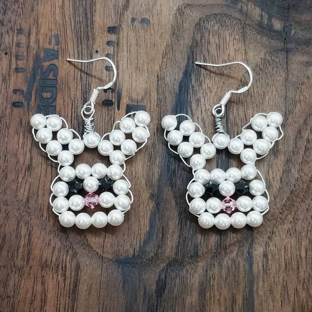 Easter Bunny Earrings, Easter Rabbit - Etsy