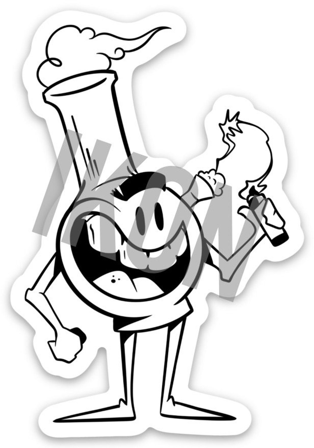 420 IKON B0NG Vinyl Sticker Decal - Etsy