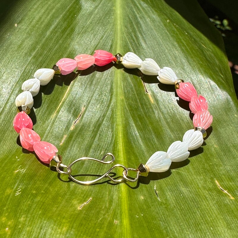 Carved Pikake Beads - Etsy