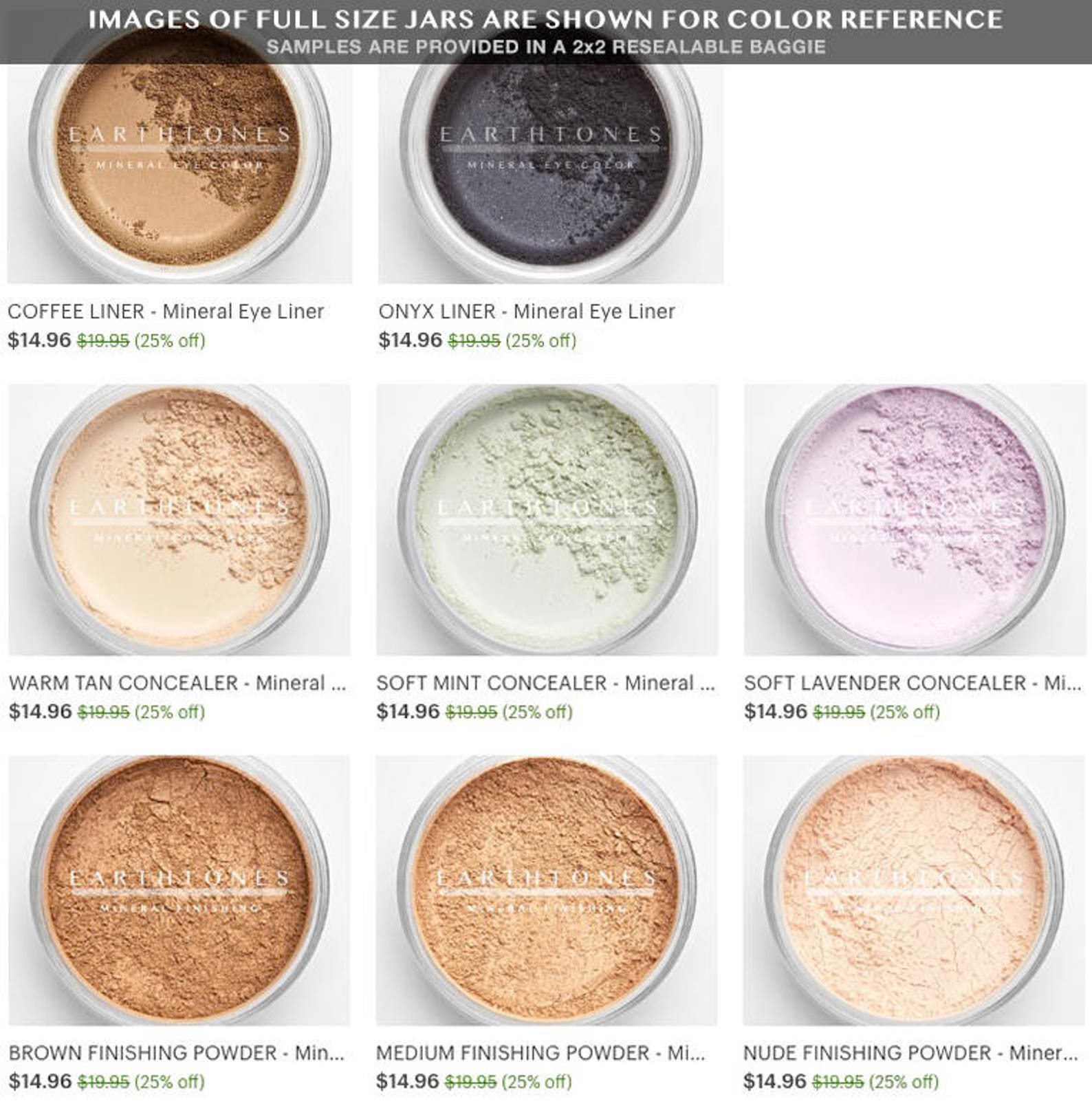 SAMPLES liner Concealer Finishing - Etsy