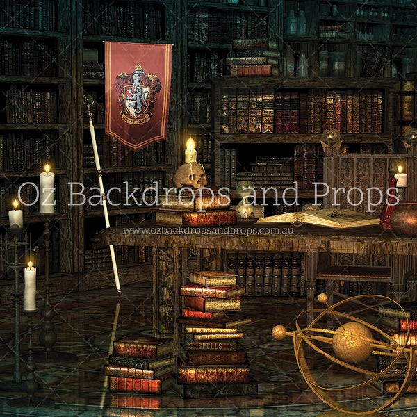 Library Theme Backdrop - Etsy