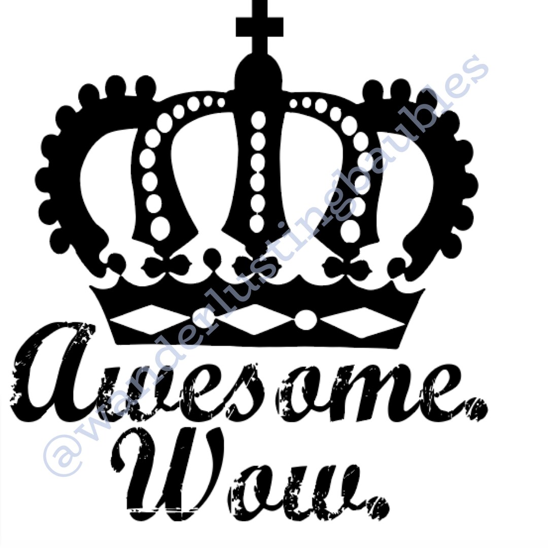 Awesome. Wow | Hamilton | Digital File | SVG | PNG - Etsy