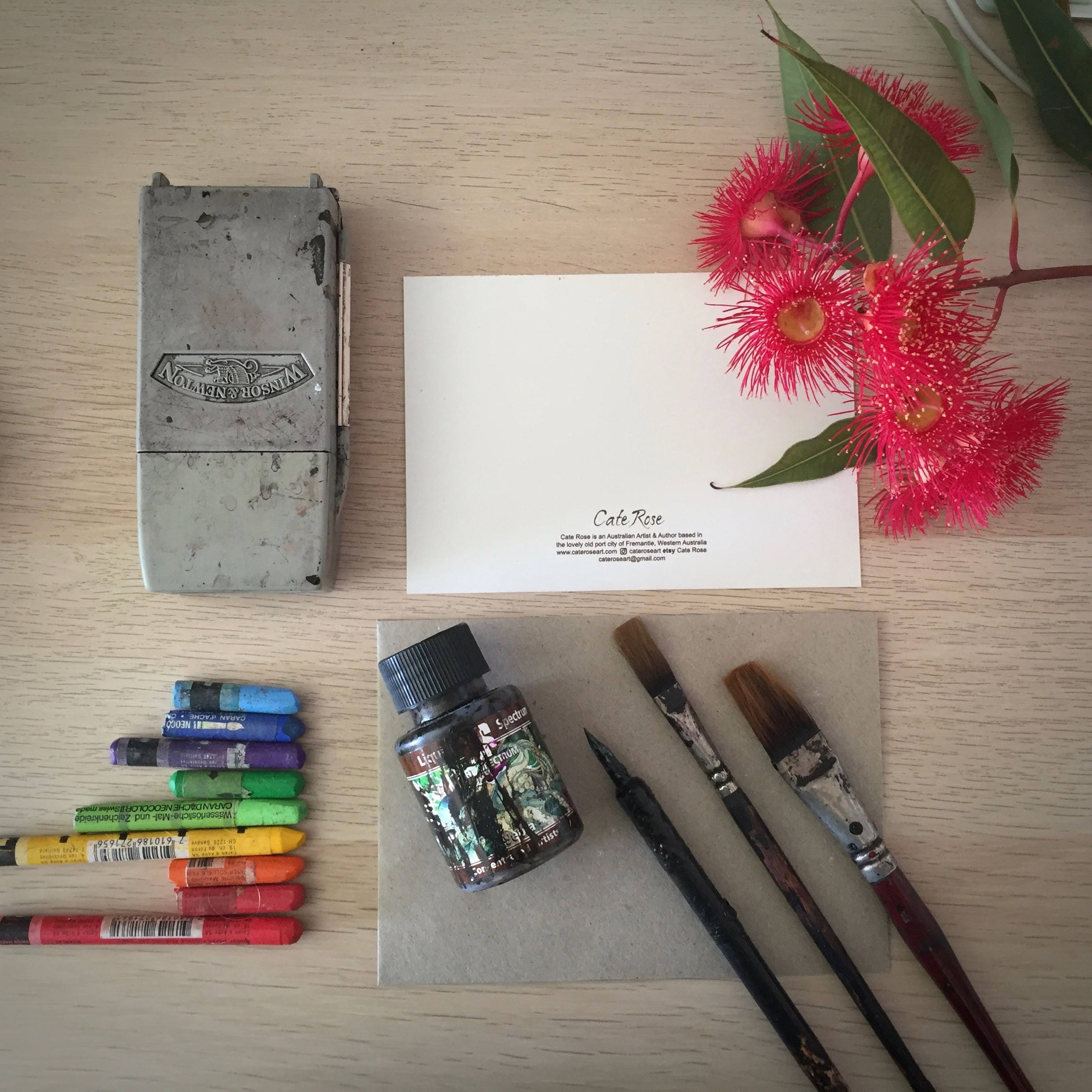 Emotional, vibrant art - mixed media, watercolour, pen & ink by ...