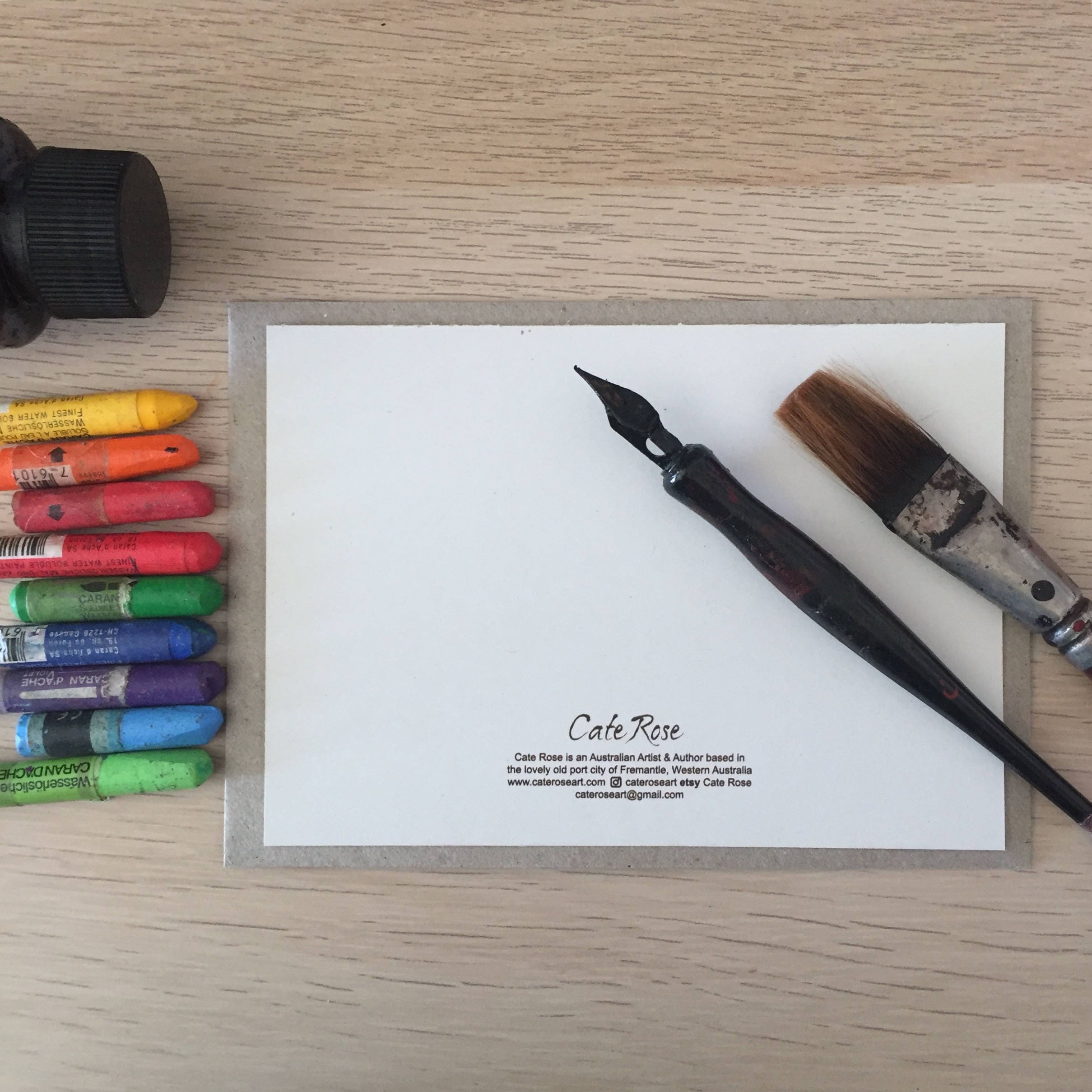 Emotional, vibrant art - mixed media, watercolour, pen & ink by ...