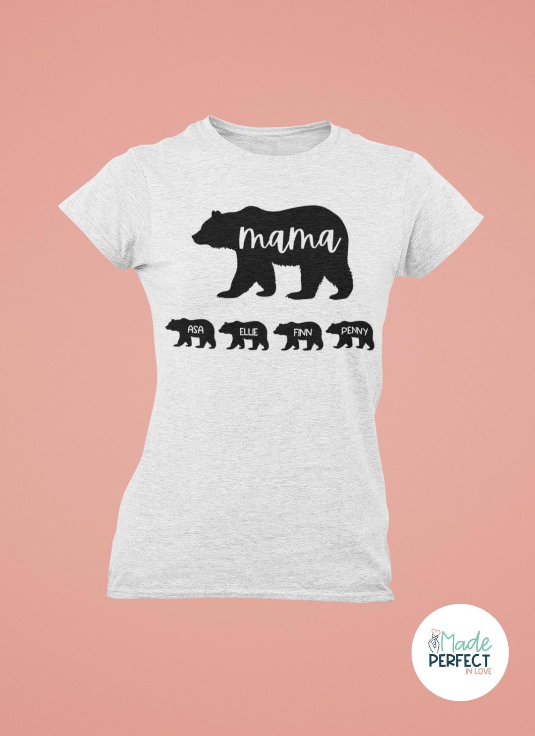 Custom Mama Bear Png, Mama Bear Png, Mama Bear Svg, Personalized Mama ...