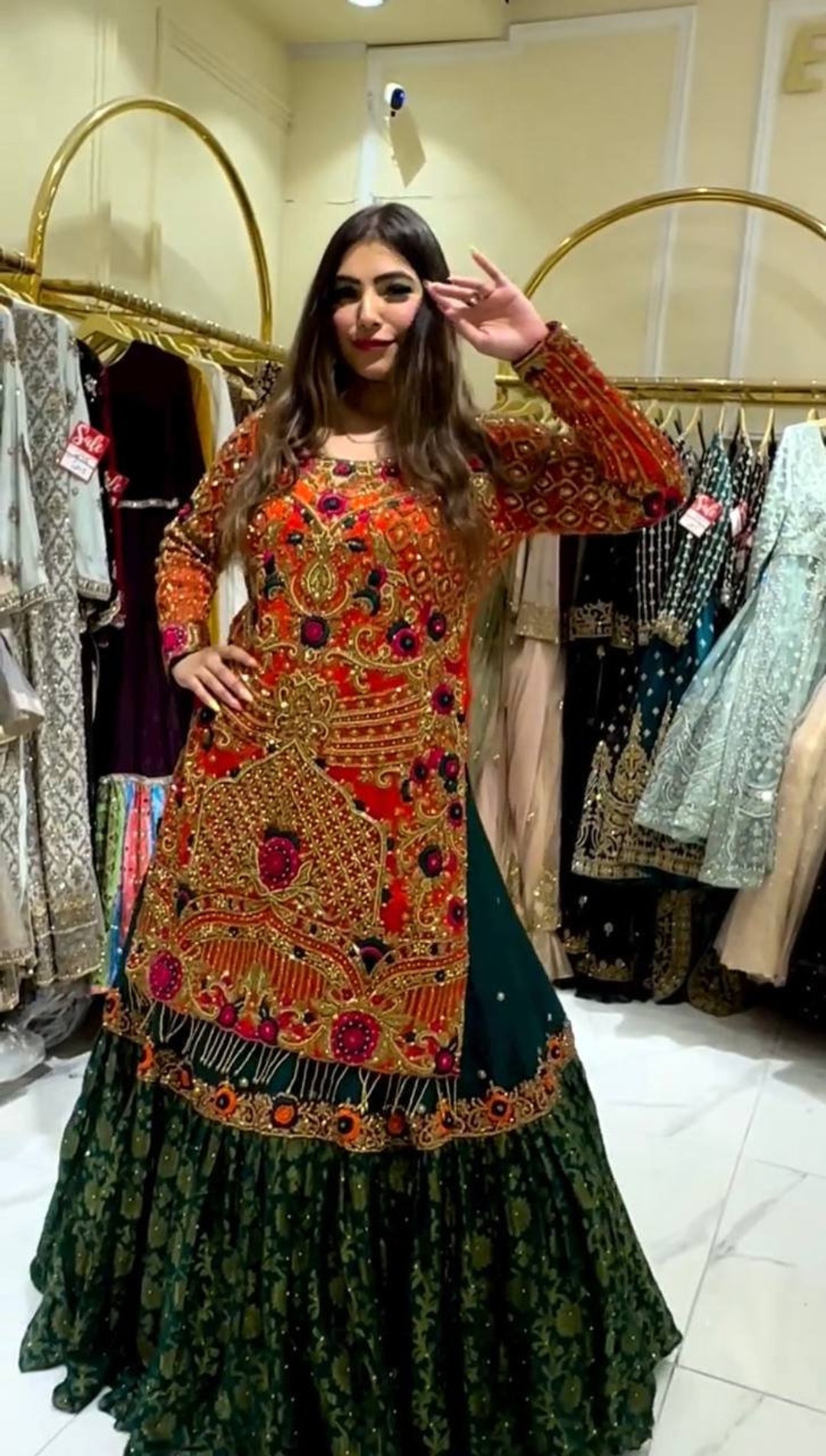 Ready to Wear Lengha With Top Sabyasachi Lehenga Bridesmaid Lengha ...