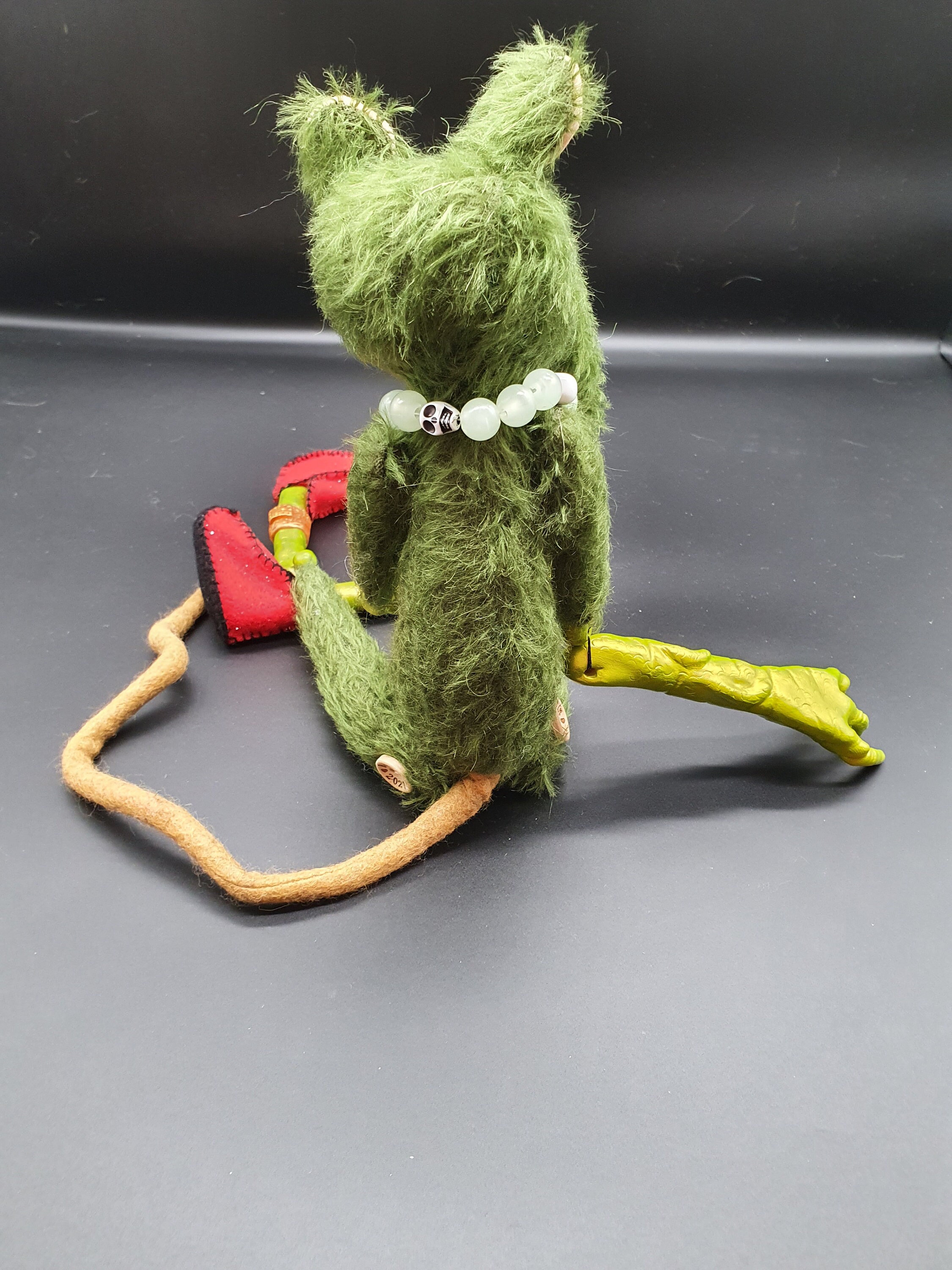 Greenie the Swamp Rat Bjd Posable Mohair Artdoll - Etsy