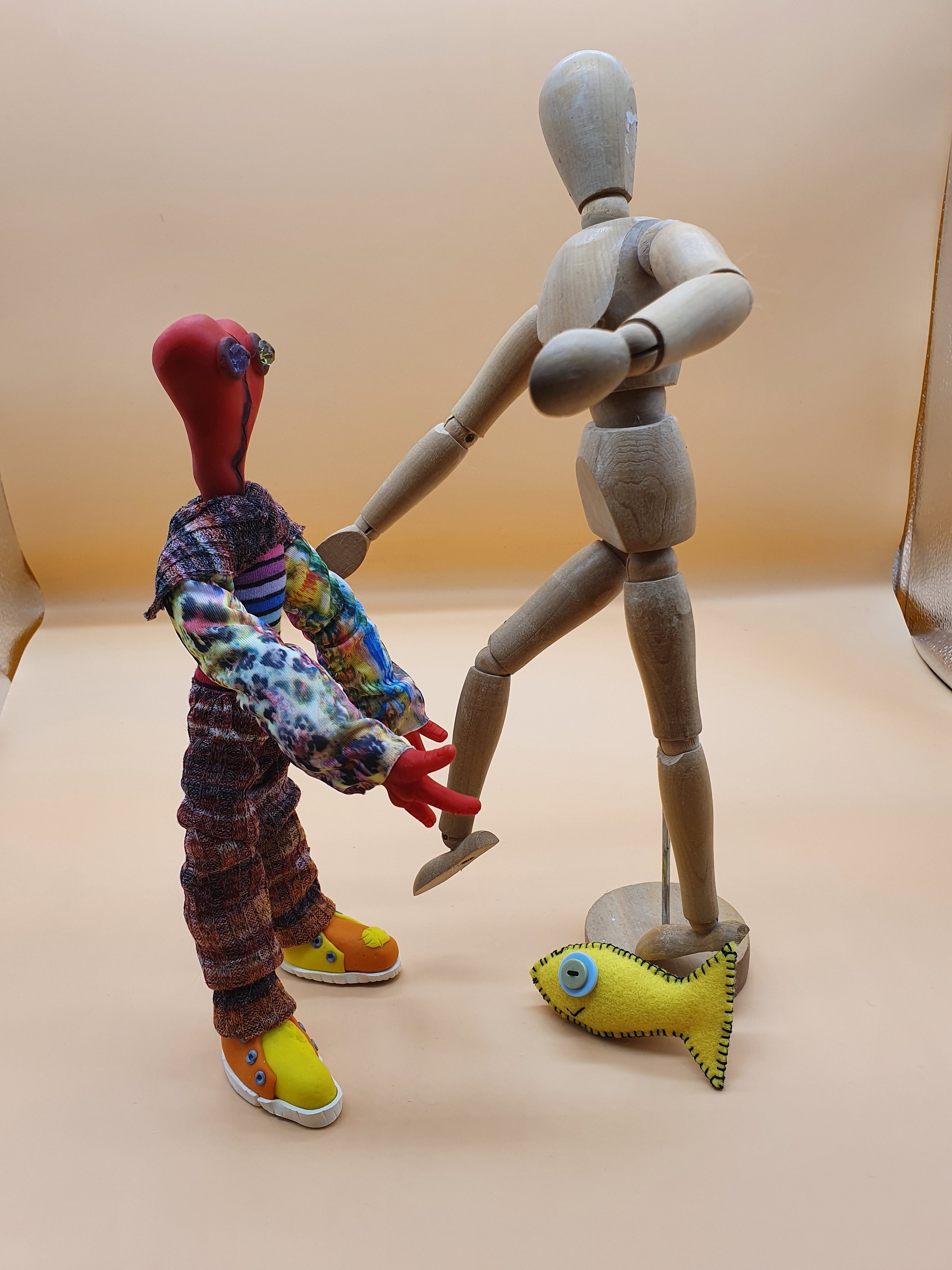 Heart Breaker is a Handmade Posable Artdoll Has a Unique Personality ...