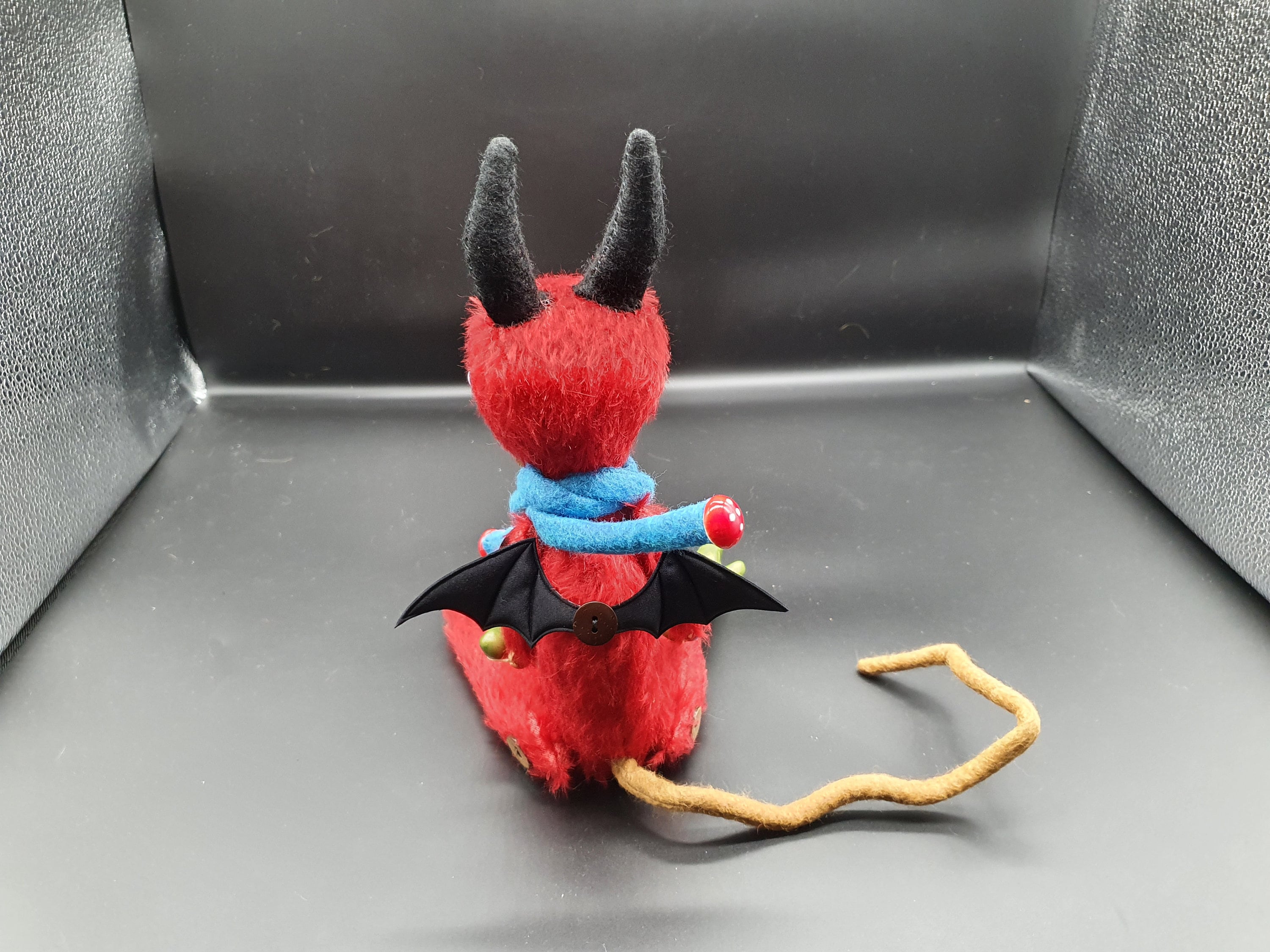Red Devil Rat Bjd Posable Mohair Artdoll - Etsy UK