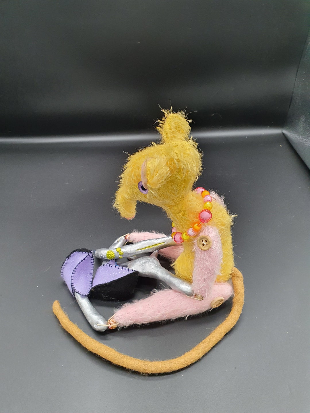 Mello Pastel Mohair Bjd Posable Rat Artdoll - Etsy