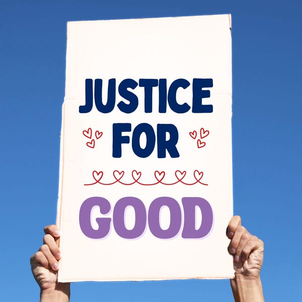 Justice for Good - Etsy UK
