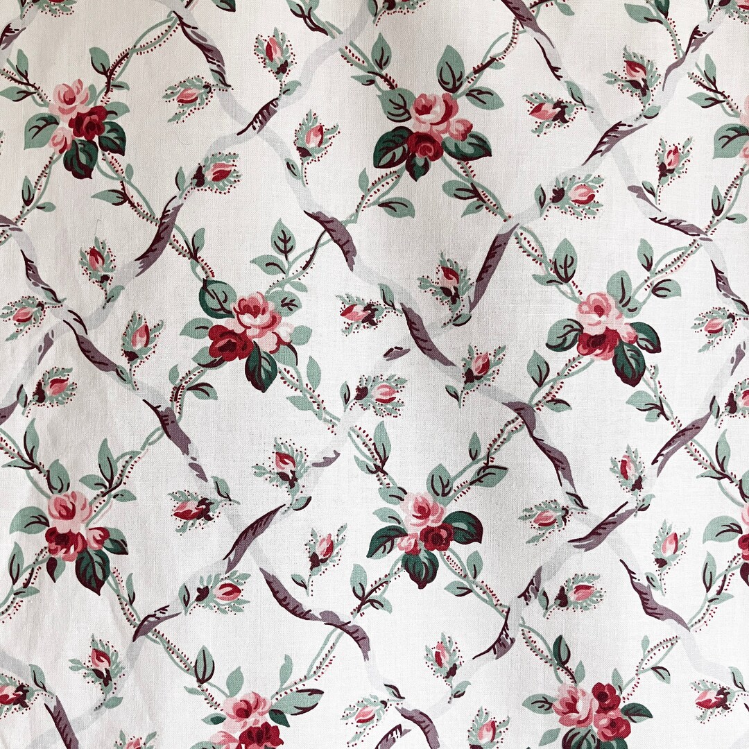 Pretty Vintage Laura Ashley Fabric - Etsy
