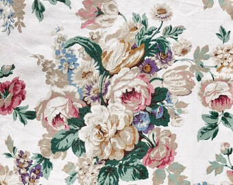 Sanderson devonshire Place Floral Vintage Fabric Cushion - Etsy