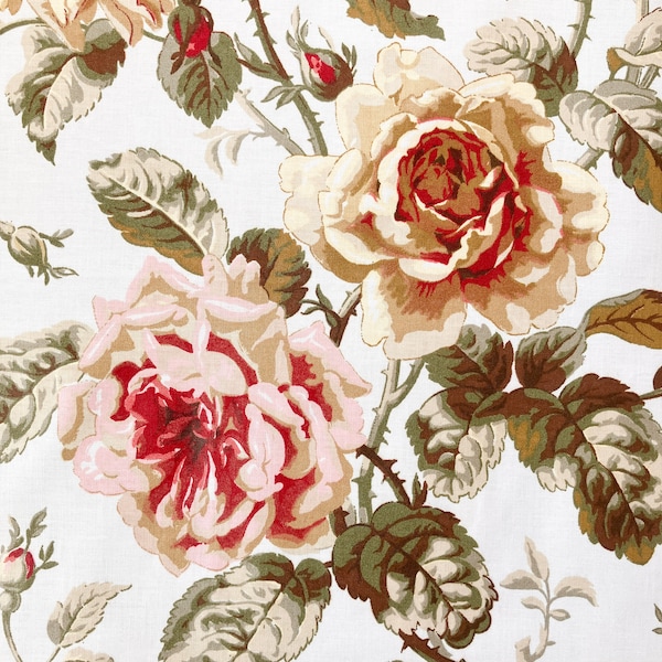 Rose Fabric - Etsy