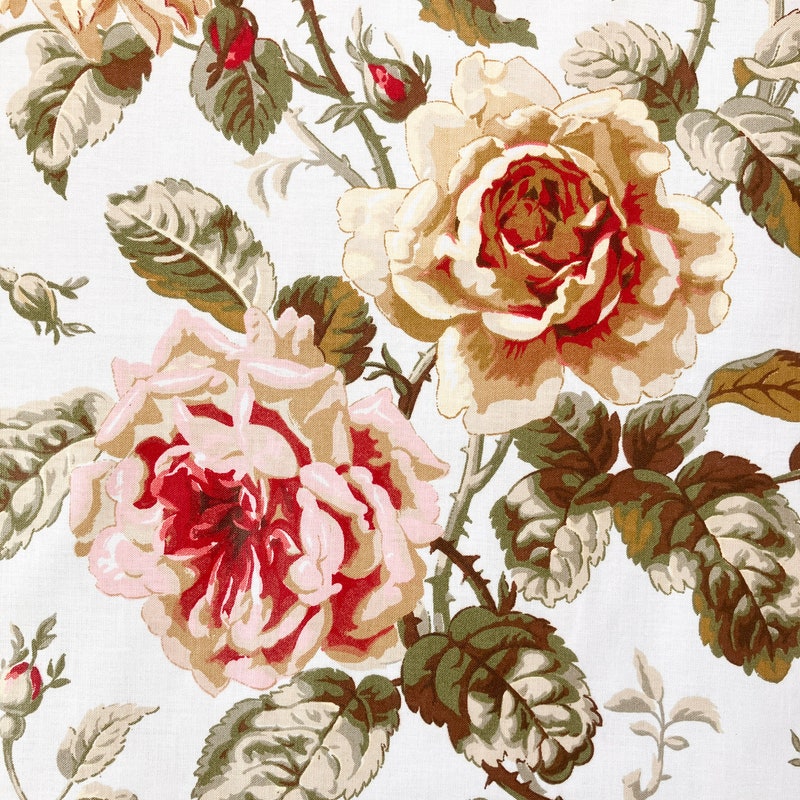 Rose Fabric - Etsy