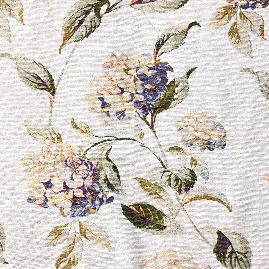 Laura Ashley Hydrangea Fabric - Etsy