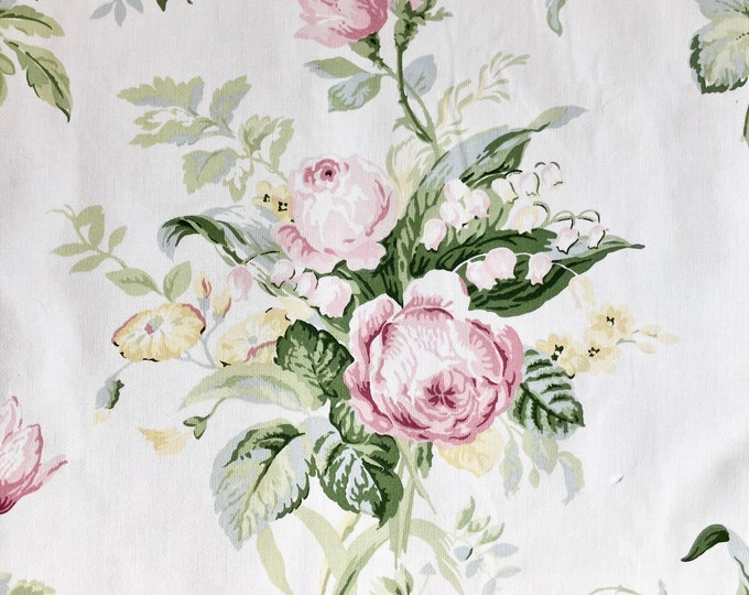 Pretty Vintage Laura Ashley Winter Lily Fabric by the Metre - Etsy