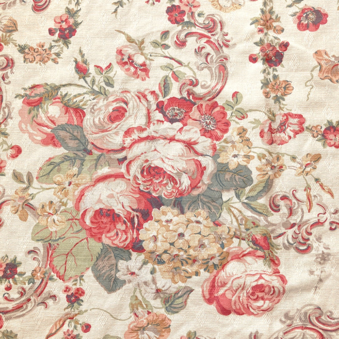 Laura Ashley Vintage Floral Victoria Fabric - Etsy