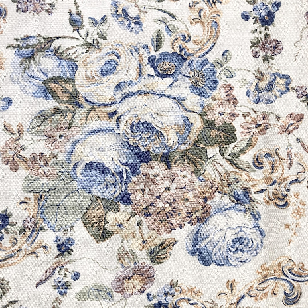 Laura Ashley Vintage Floral Victoria Fabric - Etsy Laura Ashley Vintage Floral Victoria Fabric - Etsy